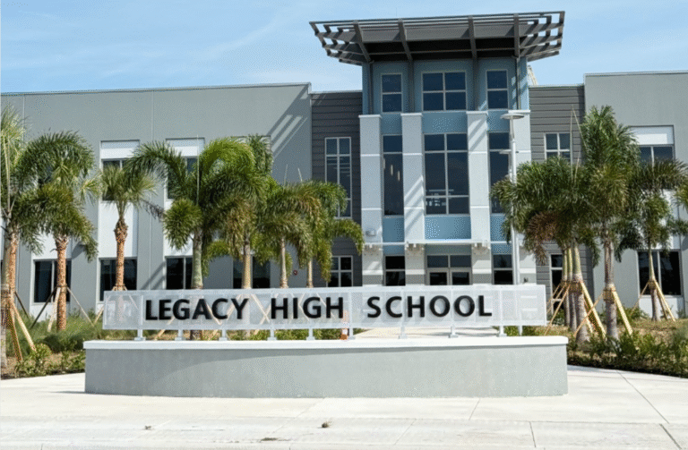 Legacy High School in Tradition Port St. Lucie Nears Opening